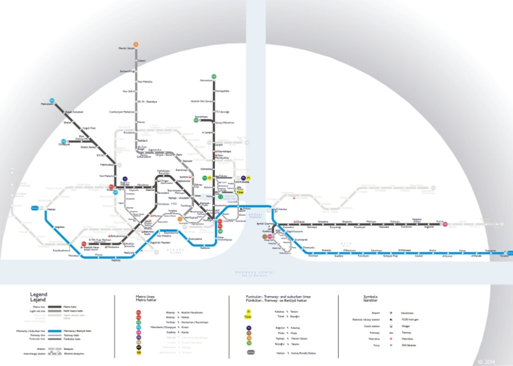 Istanbul Metro Map and Transportation Maps - Istanbul.com Blog