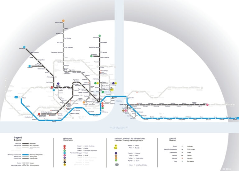 Istanbul Metro Map and Transportation Maps - Istanbul.com Blog