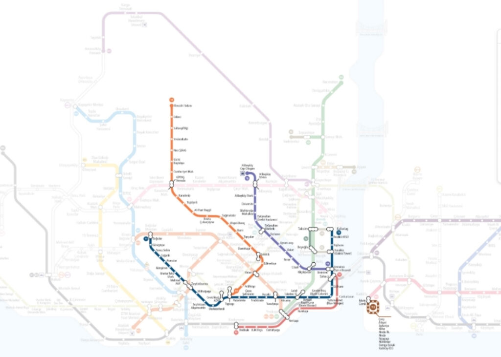 Istanbul Metro Map and Transportation Maps - Istanbul.com Blog